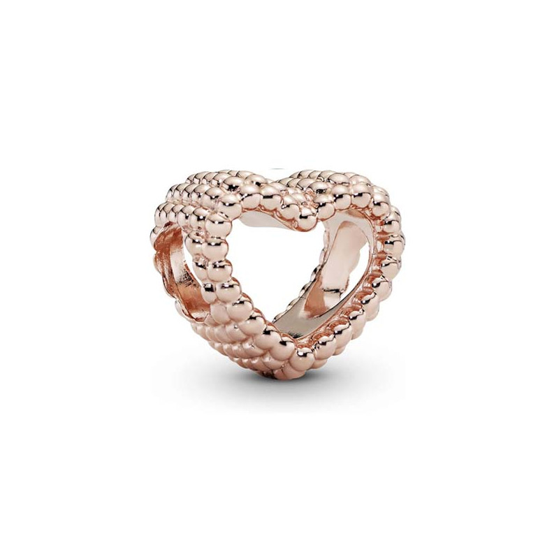 Pandora Perle Coeur Perlé rose doré Pandora | JOA Shop